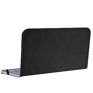 LiuShan Compatible with Microsoft Surface Duo case,PU Leather Slim Folding Stand Cover for Microsoft Surface Duo (Not fit Surface Duo 2) Tablet,Black