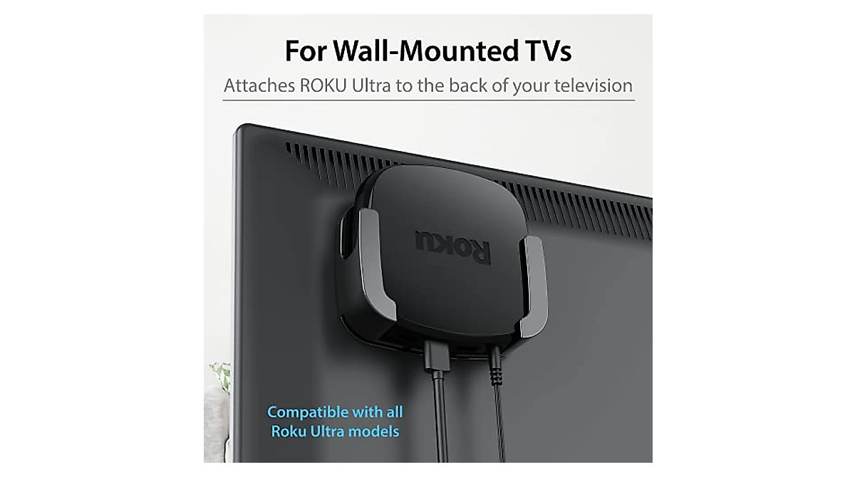 TotalMount for Roku Ultra - Easy Wall Mount with Multiple Options
