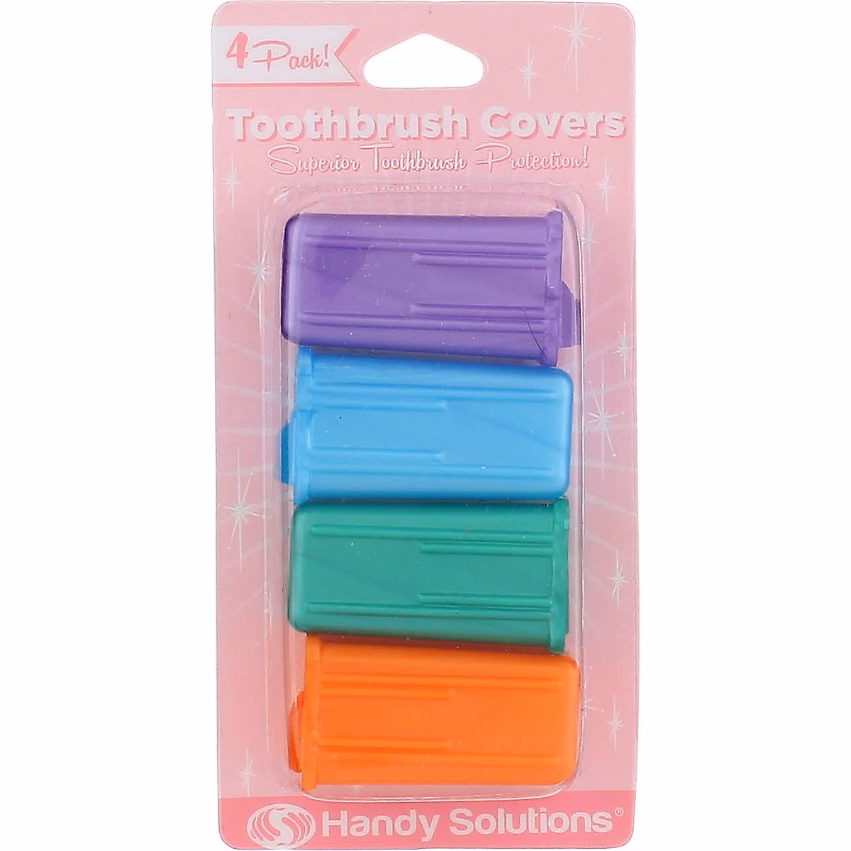 TOOTHBRUSH CAPS TRAY PACK - Pack of 4 (Packaging May Vary)