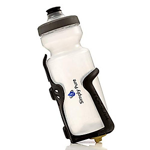 Simply Pure Purist 22 Oz BPA-Free Water Bottle by Specialized Bikes (Watergate Cap) - Clear