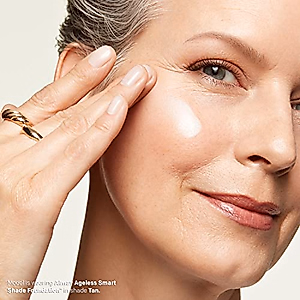 Almay Anti-Aging Foundation, Smart Shade Face Makeup with Hyaluronic Acid, Niacinamide, Vitamin C & E, Hypoallergenic-Fragrance Free, 600 Tan, 1 Fl Oz (Pack of 1)