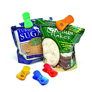 Farberware Classic Wide Bag Clips, 6 CT, Colors may vary