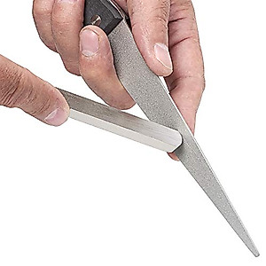 Trend 6-Inch Fine Diamond Taper File for Sharpening Curved and Hard-to-Reach Surfaces, DWS/TF6/F