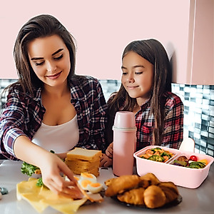 Glotoch Pink Meal Prep Containers Reusable,38OZ 1or2 Compartment To Go Containers, Double Use as Divided Plastic Food Prep Containers with Lids for Lunch, Microwave&Freezer Safe, BPA-Free,30 Packs