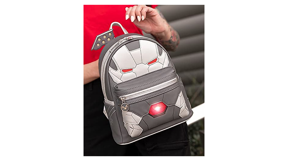Loungefly Marvel Light Up War Machine Backpack