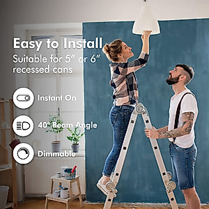 Xtricity PAR 30 led bulbs Dimmable Long Neck Bulb, 11W led flood light bulbs 75 watt equivalent, 800 Lumens, 3000k Soft White, 120V, Indoor/Outdoor, Energy Star Certified, UL Listed (6 Pack)