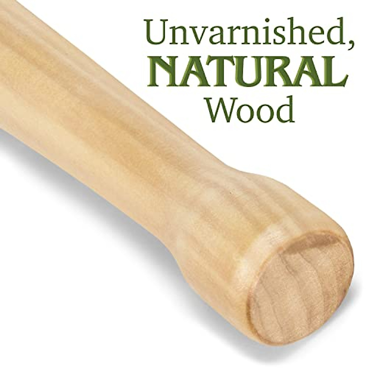 8” Wooden Cocktail Muddler - Wood Bar Supplies & Accessories for Herb & Fruit Mixing, Drinks, Restaurants, Home Kitchens, Shaker Sets & Cocktail Kits