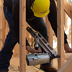 Metabo HPT Framing Nailer | High Grade Aluminum Magazine | Pneumatic | Framing Nails 2-Inch to 3-1/4-Inch | Rafter Hook | NR83A5(S1)