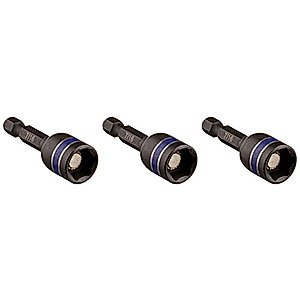 Irwin Tools 1837543 Impact Performance Series Nut Setter (3 Pack), 7/16"