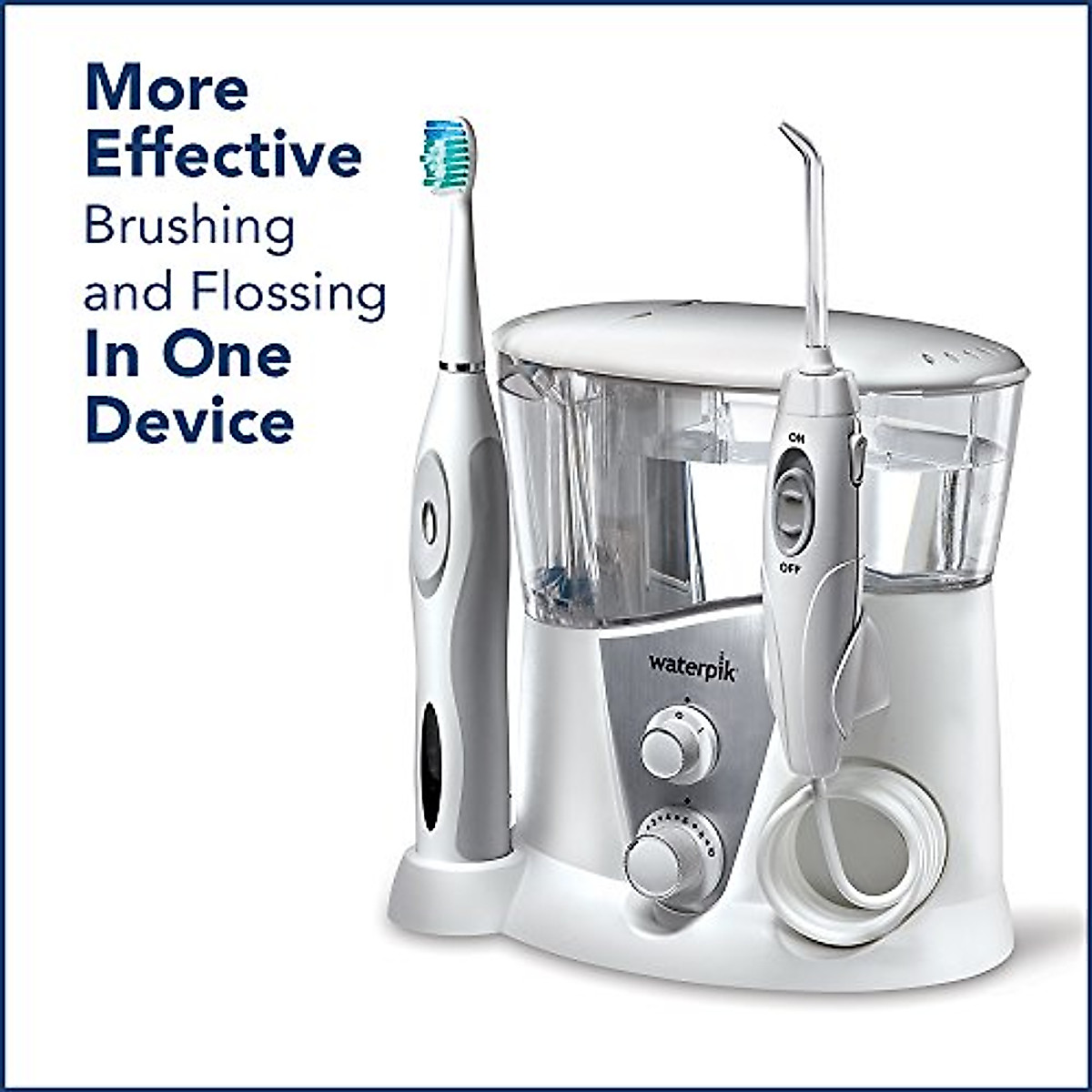 Waterpik WP-950 Complete Care 7.0 Water Flosser and Sonic Tooth Brush