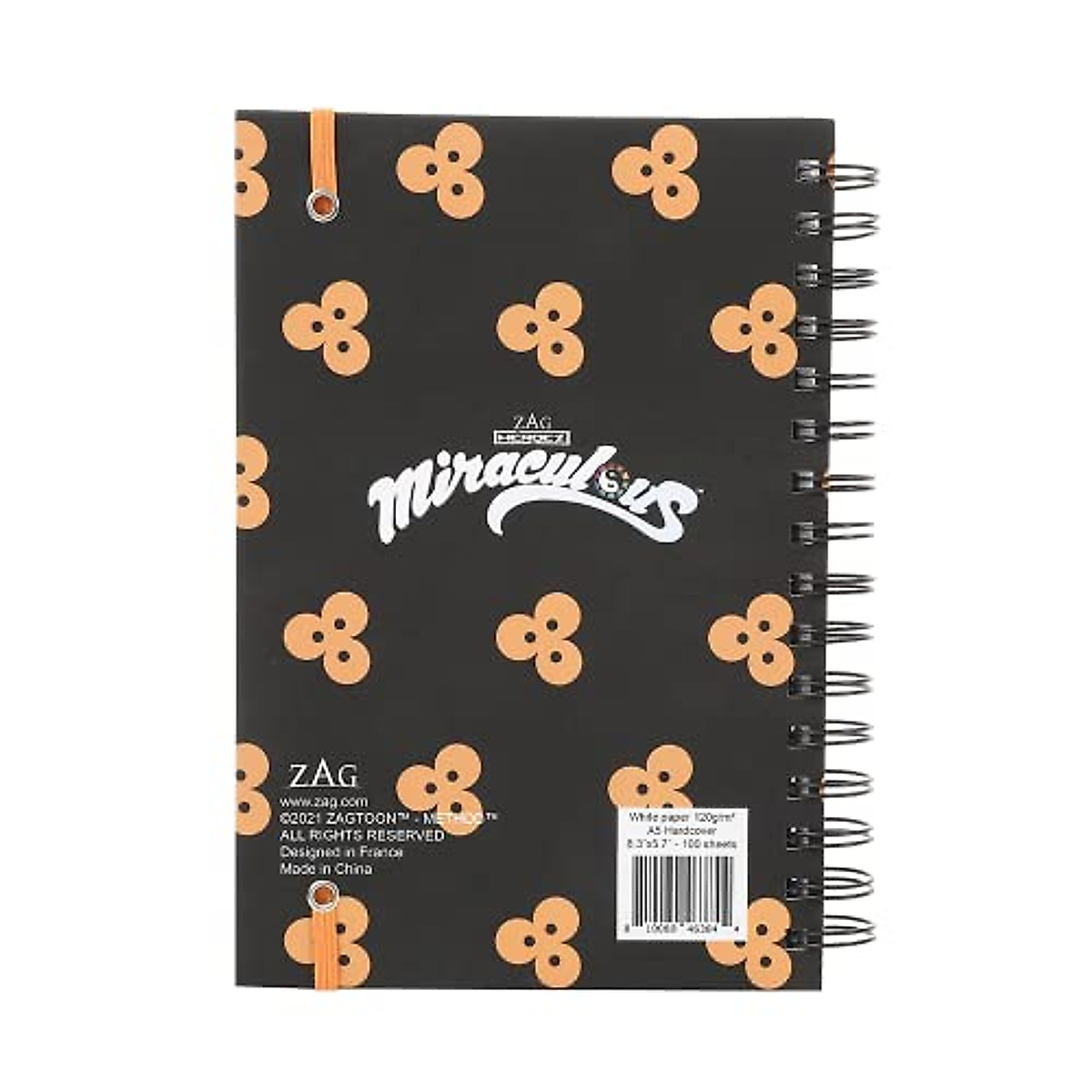 ZAG STORE - Miraculous Ladybug -Super Heroes Notebook King Monkey