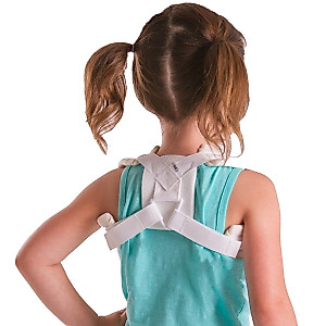 Pediatric Clavicle Fracture Figure-8 Brace for Broken Collarbone in Small Children (XS)