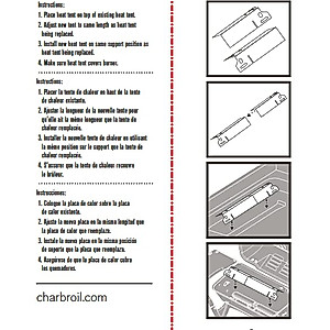 Char-Broil Char-Broil Universal Stainless Steel Heat Tent- 2 Pack