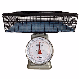 20-Pound Scale with All Things Bunnies Large Wire Basket