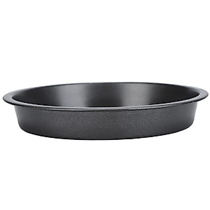 2Pcs Baking Tray for Pizza, NonStick Aluminum Pizza Dish 6/9/10/12in Deep Pizza Baking Tray, for Pizza Making, Oven Baking Tray(6 inches)