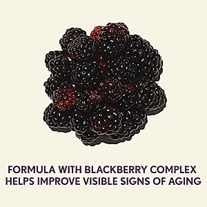 Aveeno Absolutely Ageless 3-in-1 Anti-Wrinkle Eye Cream for Fine Lines & Wrinkles, Crows Feet, & Under-Eye Puffiness, Antioxidant Blackberry Complex, Hypoallergenic, Non-Greasy, 0.5 oz