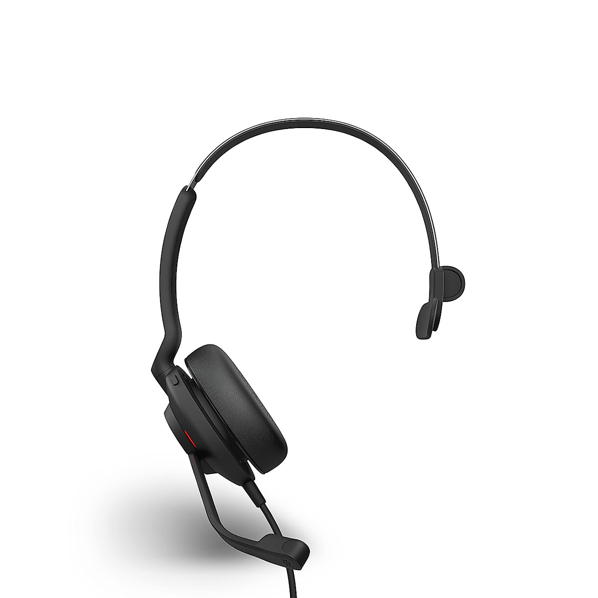 Jabra Evolve2 30 UC Wired Headset, USB-A, Mono, Black – Lightweight, Portable Telephone Headset with 2 Built-in Microphones – Work Headset with Superior Audio and Reliable Comfort