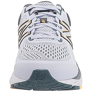 New Balance Women's 840 V5 Running Shoe, Silent Grey/Light Mango, 8 Wide
