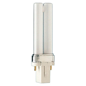 Philips 146712 - PL-S 5W/827/2P ALTO Single Tube 2 Pin Base Compact Fluorescent Light Bulb