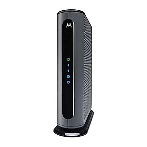 Motorola MB8611 DOCSIS 3.1 Multi-Gig Cable Modem | Pairs with Any WiFi Router | Approved for Comcast Xfinity, Cox Gigablast, Spectrum | 2.5 Gbps Port | 2500 Mbps Max Internet Speeds