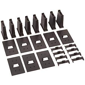 Bachmann Trains 8 PC. E-Z TRACK TALL PIER SET - HO Scale