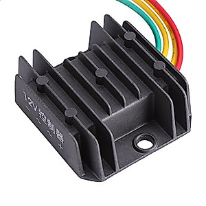 Yosoo 12V 300W Wind Turbine Generator Charge Controller Wind Generator Rectifier Portable Wind Charge Controller (Single Phase)