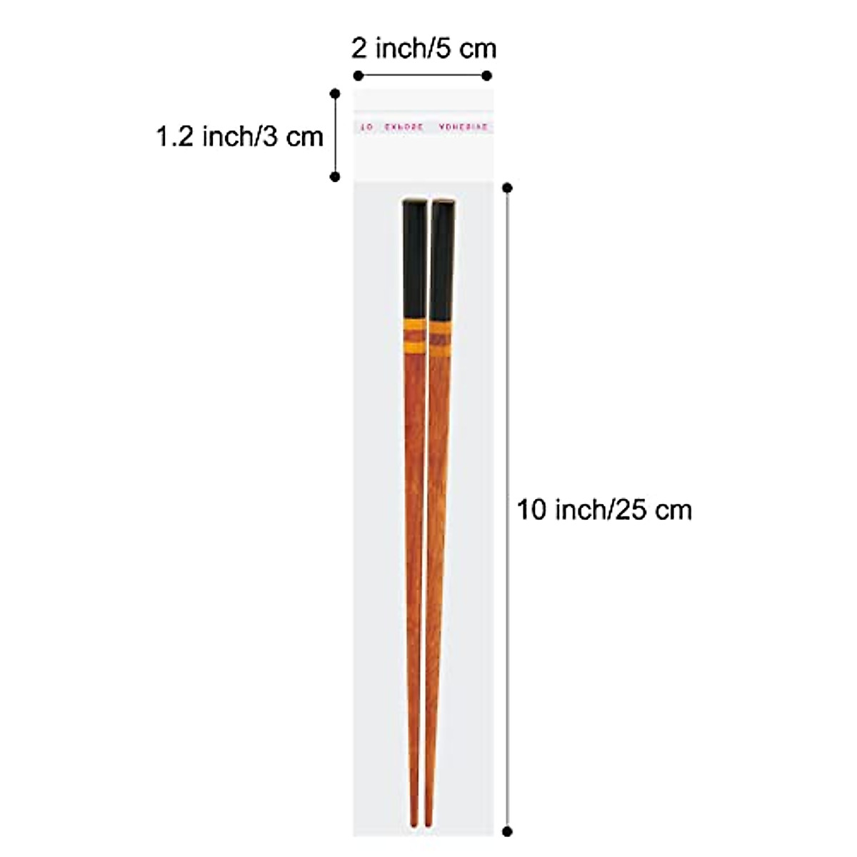 380pcs Pretzel Rod Bags 2x10 inch, Clear Self Seal Cellophane Bags, Long Resealable Plastic Bags For Packaging Treat Craft Gift