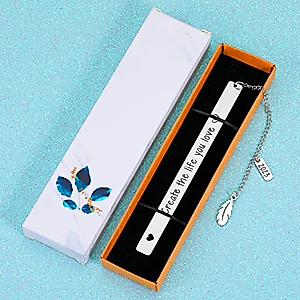 Inspirational Gifts for Women Men Birthday Graduation Gifts for Her Teens End of Year Student Gifts from Teacher Retirement Leaving Gift for Coworker Class of 2023 Graduates Gift Bookmark for Him Her