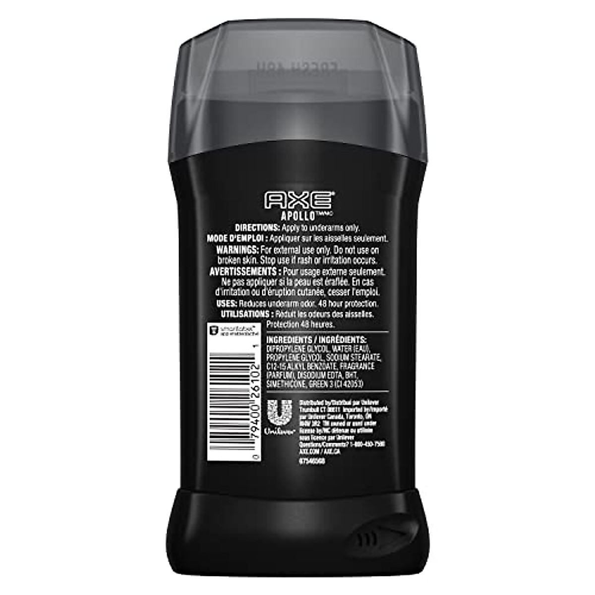 AXE Phoenix Deodorant 48H Odor Protection Crushed Mint & Rosemary Aluminum Free Deodorant for Men 3 Ounce (Pack of 4)