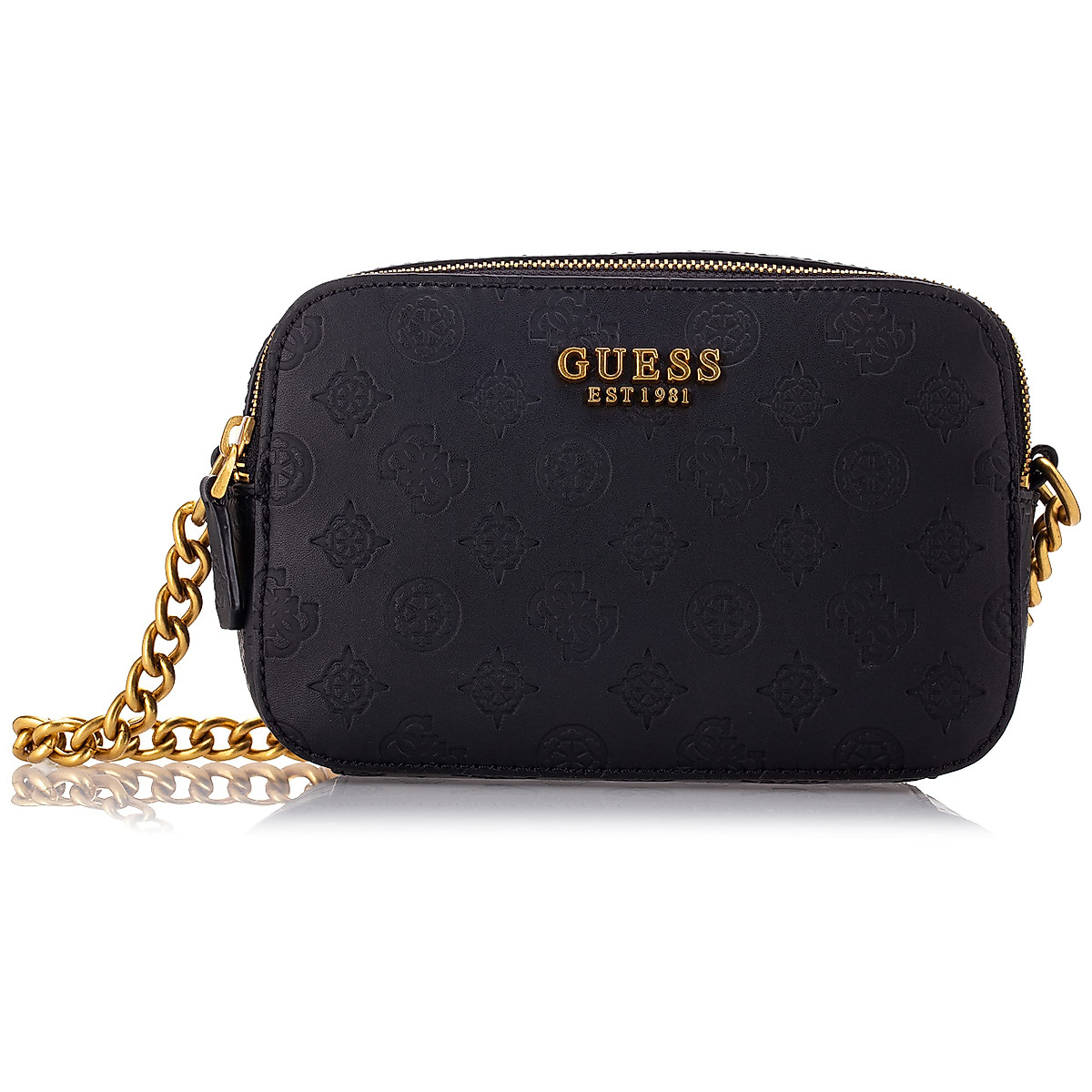 GUESS Noelle Crossbody Camera, Merlot Multi