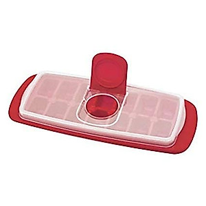 Joie Mini Ice Cube Tray with Lid and Flip & Fill Tabs, Assorted Colors (8541983721)