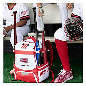 Marucci Dynamo Bat Pack, White/Red