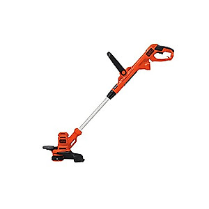 BLACK+DECKER BEHT150 Hedge Trimmer & String Trimmer with Auto Feed, Electric, 6.5-Amp, 14-Inch (BESTA510)
