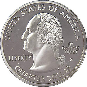 2005 S Kansas State Quarter Choice Proof 90% Silver 25c US Coin Collectible