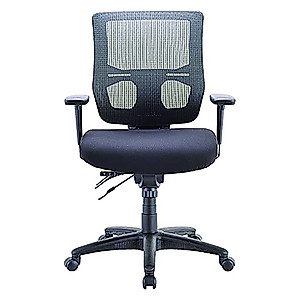 Eurotech Seating MFST5455-BLKM Office Chairs, Black