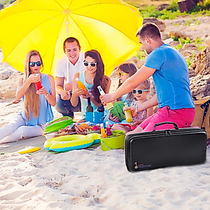 Protection Case With Extra Storage For Otamatone Deluxe and Techno | Lightweight and Waterproof Automatone Instrument Holder | Sturdy and Portable | Crafted by Experts | Designed in Sweden