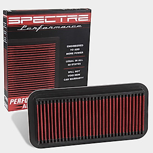 Spectre Engine Air Filter: High Performance, Premium, Washable, Replacement Filter: Fits 1999-2020 CADILLAC/CHEVROLET/GMC (Escalade, Suburban, Tahoe, Silverado, Avalanche, Yukon, Sierra) SPE-HPR8755
