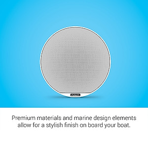 Garmin Fusion® Signature Series 3i Marine Coaxial Speakers, 7.7" 280-watt Coaxial Classic White Marine Speakers (Pair)