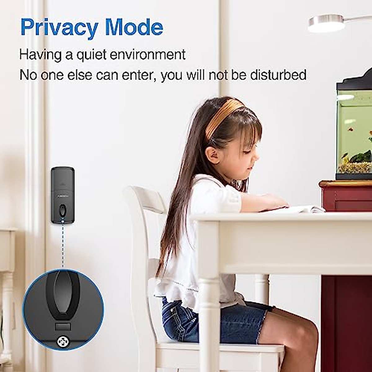 Aibocn Door Lock with keypad, Electronic Keypad Deadbolt, Keyless Entry Door Lock with Auto-Lock, Anti-Peeping Password, Easy to Install and Program, Smart Lock for Home Bedroom Garage