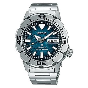 Seiko Prospex"Antarctica Monster" Diver's 200m Automatic Blue Dial Watch SRPH75K1