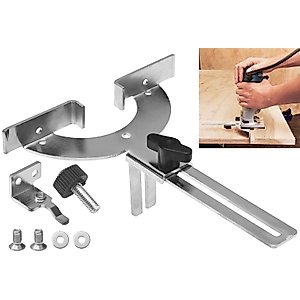 PR102 Palm Router Edge Guide Compatible with Bosch GKF125CE, PR10E & PR20EVS Palm Routers PR001 & PR101 Fixed Bases