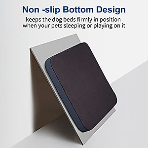 Dog Beds for Large Dogs Orthopedic Foam Jumbo Dog Bed Mattress 47 inch Joint Relief Pet Sleeping Mat, Non Slip Removable Washable Cover