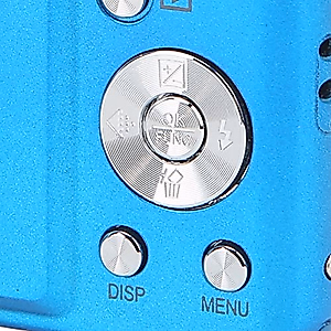 Zunate Kids Camera, 48MP Vlogging Camera, 8X Optical Zoom Compact Portable Digital Camera, 2.7in Screen Video Camera for Kids Teens Gifts (Blue)