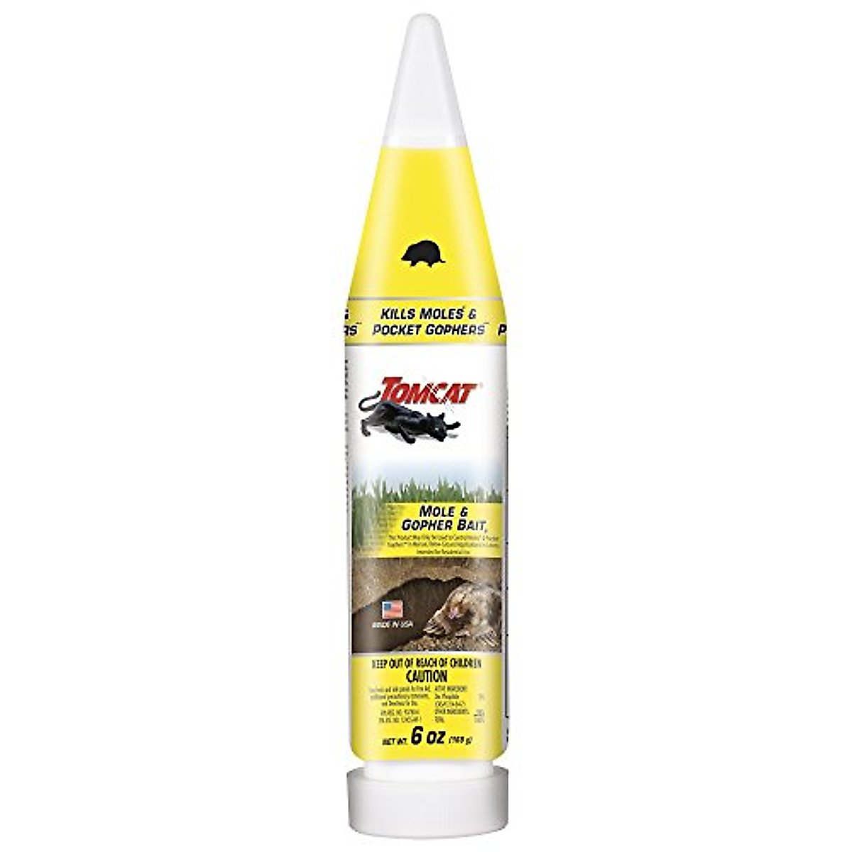 Tomcat 0372210 Mole & Gopher baits, Spray