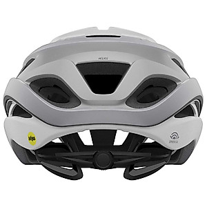 Giro Helios Spherical Adult Road Cycling Helmet - Matte White/Silver Fade (2022), Small
