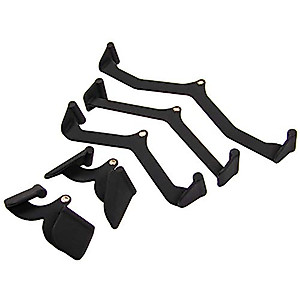 BalanceFrom Cable Machine Attachments 5-Piece Combo Black