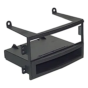Scosche NN1497B Compatible with 2003-05 Nissan 350Z DIN w/Molded Pocket Dash Kit Black