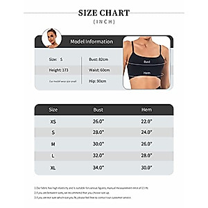 YUNOGA Women's Y Back Sports Bra Padded Racerback Spaghetti Thin Strap Support Workout Yoga Bra Regular (XS, Chinois Green)