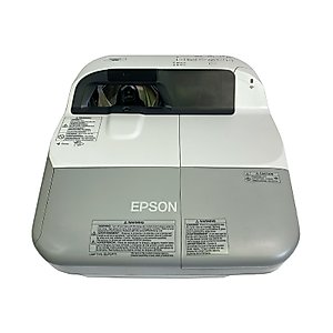 Epson PowerLite 470 3LCD Projector Ultra Short Throw ELPLP71 V13H010L71, Bundle: Power Cable, HDMI Cable, Remote Control