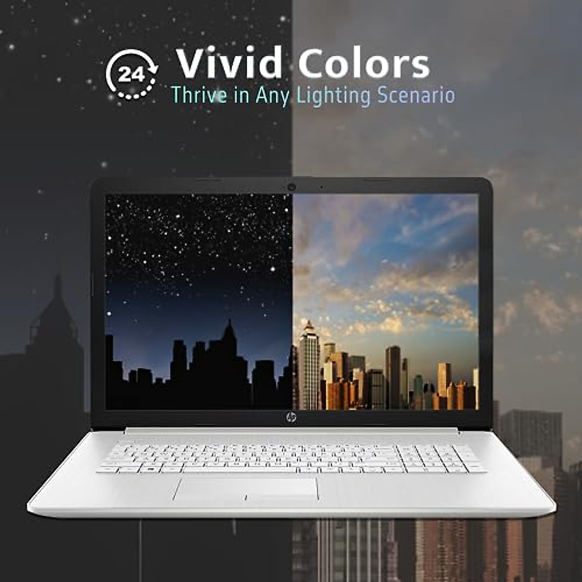 HP 2022 17.3" FHD Business Laptop, 11th Gen Intel Core i5-1135G7(Beats Intel i7-1065G7), 32GB RAM, 2TB PCIe SSD, Backlit Keyboard, Intel Iris Xe GPU, Bluetooth, Win 10 Pro, Silver, 32GB USB Card